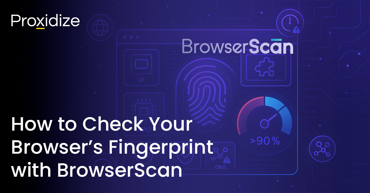 BrowserScan: Check Your Digital Fingerprint - Proxidize
