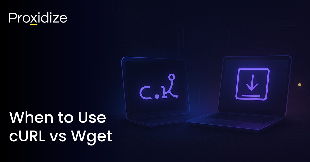 When To Use CURL Vs Wget - Proxidize